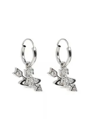 VIVIENNE WESTWOOD Kiri Orb Hoop Earrings