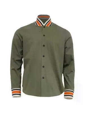 Loewe Striped-trim Button-down Shirt