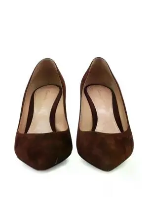 GIANVITO ROSSI Pointed-toe Pumps - Brown