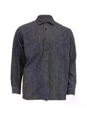 ISABEL MARANT VINTAGE Striped Button-down Shirt