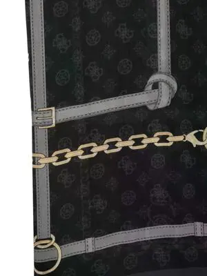 Guess Chain-print Logo Scarf