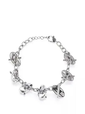 DIESEL® D Charm-embellished Chain Bracelet