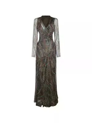 Etro Paisley-pattern Maxi Dress