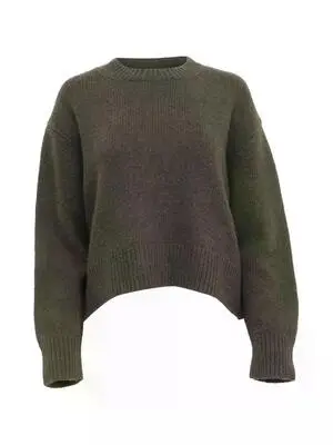 NILI LOTAN Crew Neck Knitted Sweater