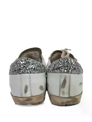 GOLDEN GOOSE Super-star Distressed Sneakers