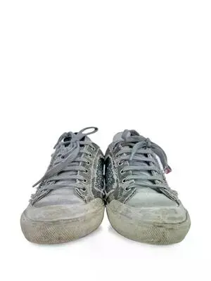 GOLDEN GOOSE Super-star Glittered Sneakers
