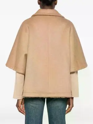 Max Mara Double-breasted Reversible Cape