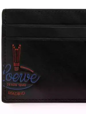 Loewe Logo-print Leather Card Holder
