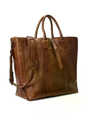 Ralph Lauren Strap Leather Tote Bag