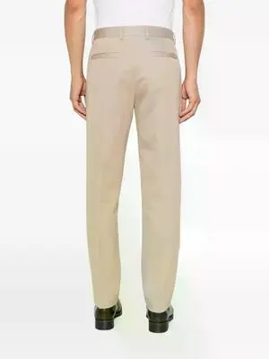 Zegna Single-pleat Cotton-blend Trousers