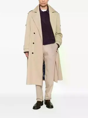 Zegna Single-pleat Cotton-blend Trousers
