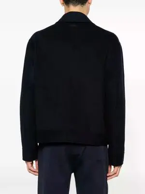 LARDINI Button-up Pocket-detail Shirt Jacket