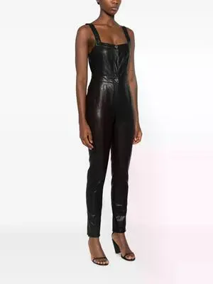 KRISTINA TI Button-up Sleeveless Jumpsuit