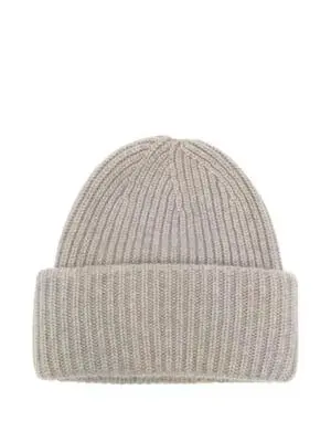 Soft Goat Ribbed Beanie