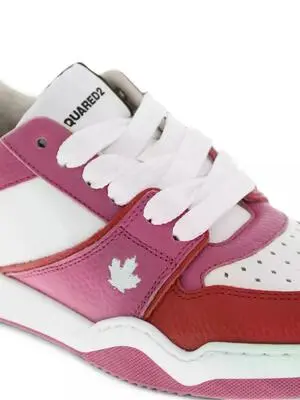 Dsquared2 Leather Panelled Sneakers