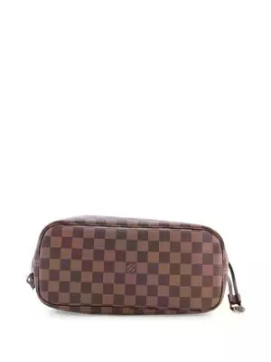 LOUIS VUITTON Neverfull Nm Damier Tote Bag - Brown