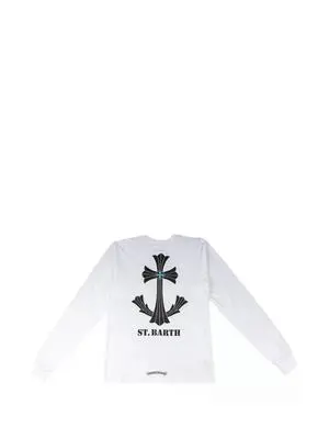 Chrome Hearts St. Barth Cross-logo T-shirt