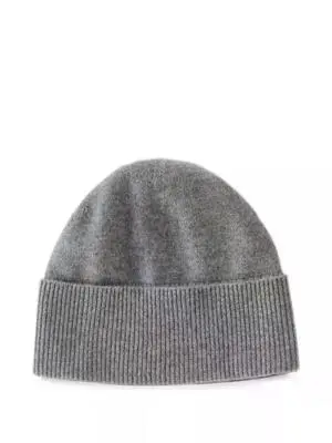 Studio Nicholson Balli Ribbed-trim Beanie Hat - Grey