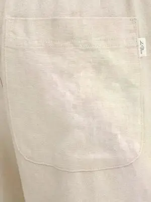 LES DEUX Elasticated-waistband Straight-leg Trousers
