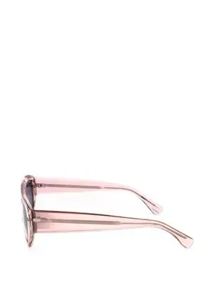 BOSS Geometric-frame Sunglasses