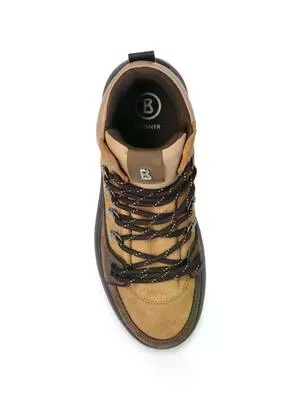 Bogner Antwerp Panelled Leather Ankle Boots