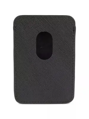Emporio Armani Logo-plaque Textured Cardholder