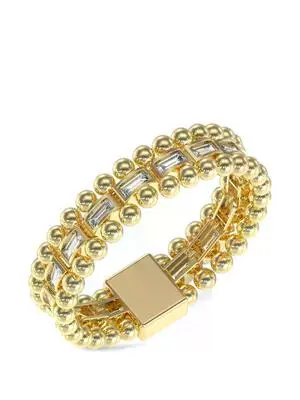Guess Globes Baguette-cut Bracelet