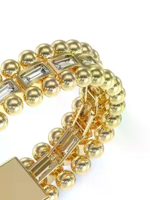 Guess Globes Baguette-cut Bracelet