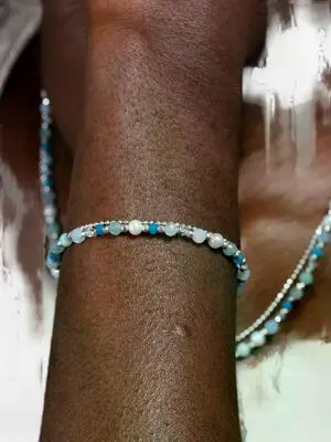 DOWER & HALL Serenity Orissa Beaded Bracelet