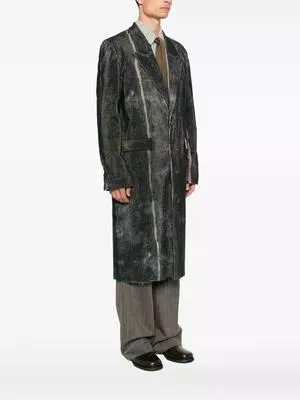 KANG Faded Corduroy-effect Coat