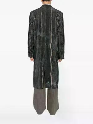 KANG Faded Corduroy-effect Coat
