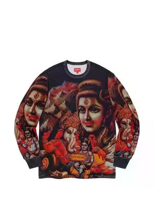 Supreme Ganesh Long-sleeve T-shirt - Black
