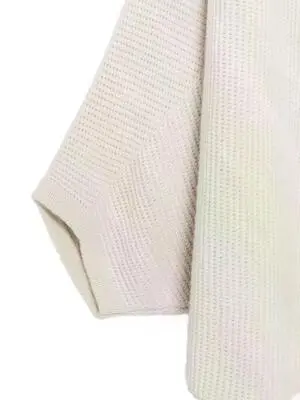 ROBERTO COLLINA Ribbed-knit Shawl-collar Cardigan