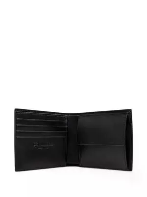 Dsquared2 Logo-plaque Pebbled Leather Wallet