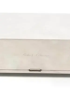 Rick Owens Sculptural Brushed-finish Clutch Bag