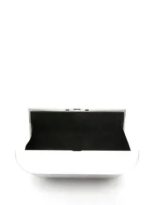 Rick Owens Sculptural Brushed-finish Clutch Bag