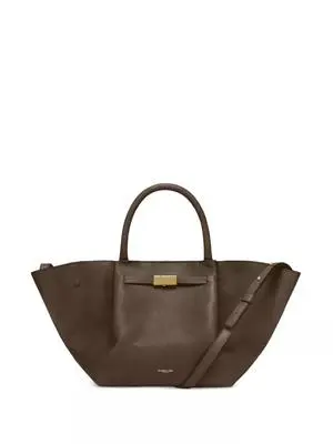 DEMELLIER Medium New York Grained Leather Tote Bag
