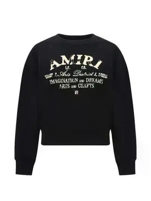 Amiri Arts District Embroidered Sweater