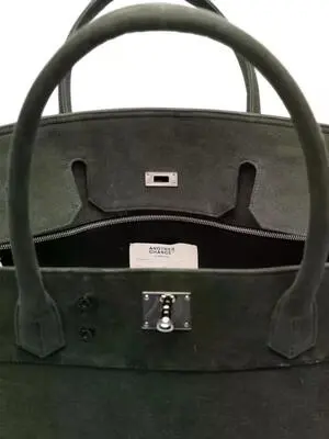ANOTHER CHANCE Belted-detail Logo-patch Tote Bag