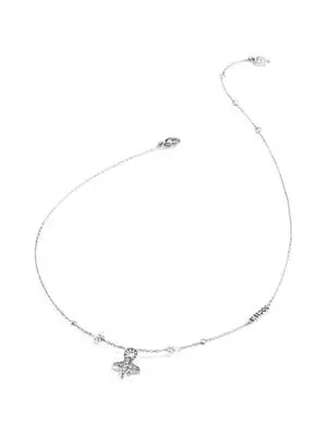 Guess Star-pendant Necklace - Silver