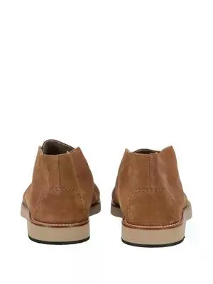 TOD'S Lace-up Suede Ankle Boots