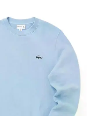 Lacoste Landscape Logo-patch Sweater - Blue