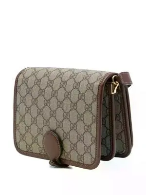 Gucci 2016-2026 Mini Gg Supreme Interlocking G Crossbody Bag