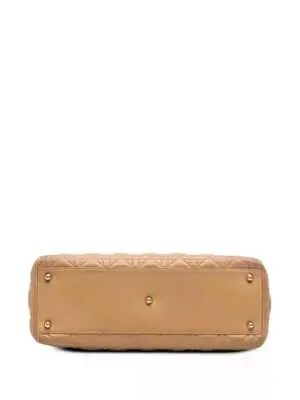 Dior 2010 Large Lambskin Cannage Lady Satchel
