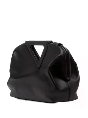 Bottega Veneta 2012-2026 Medium Leather The Point Triangle Satchel