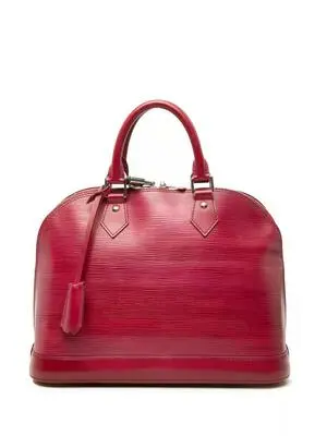 LOUIS VUITTON 2012 Epi Alma Pm Handbag - Red