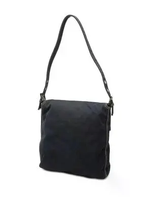 Fendi 2000-2010 Canvas Ff Marble Mamma Forever Shoulder Bag