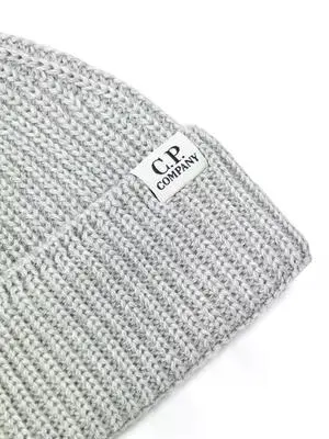 C.P. COMPANY Ribbed-knit Beanie Hat