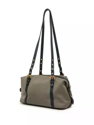 Prada 2010-2026 Canvas Canapa Logo Shoulder Bag