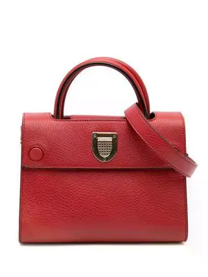 Dior 2017 Mini Grained Calfskin Diorever Satchel